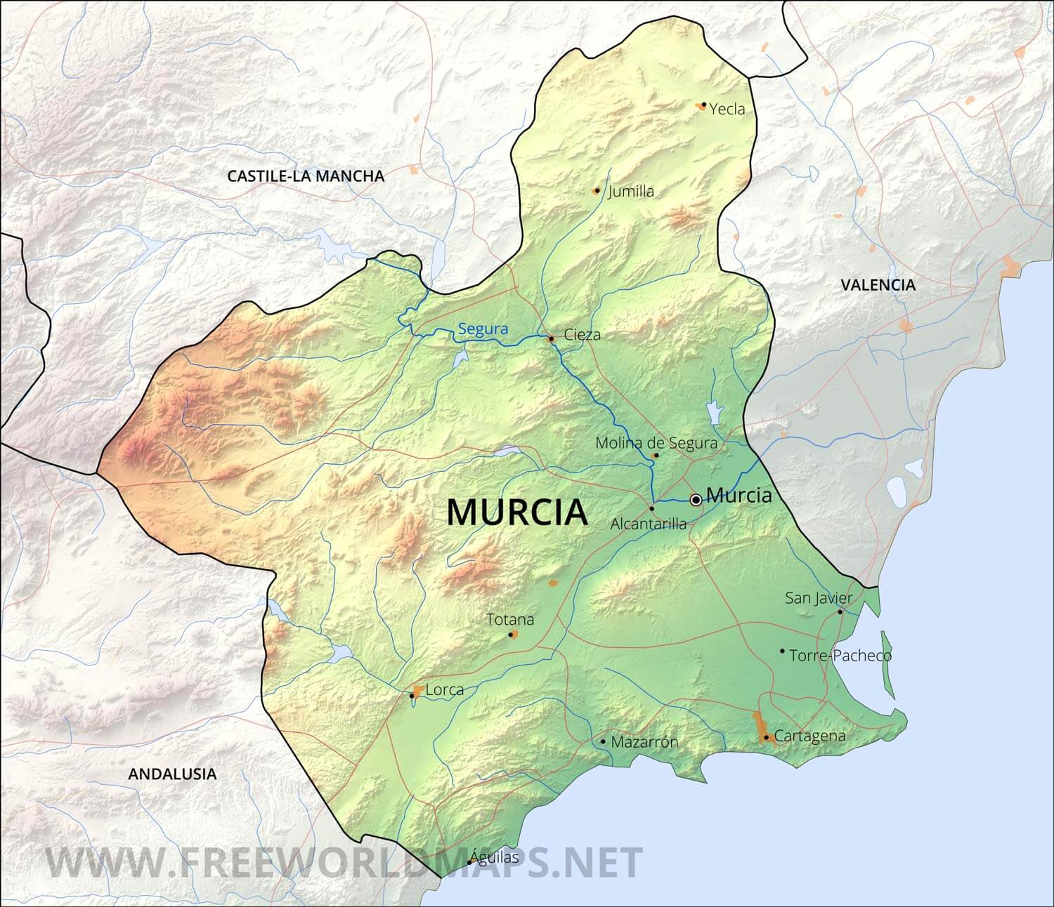 Murcia Maps Murcia Maps