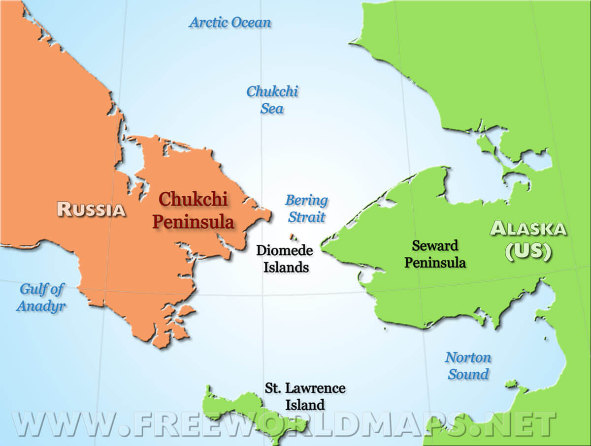 Chukchi Peninsula Maps