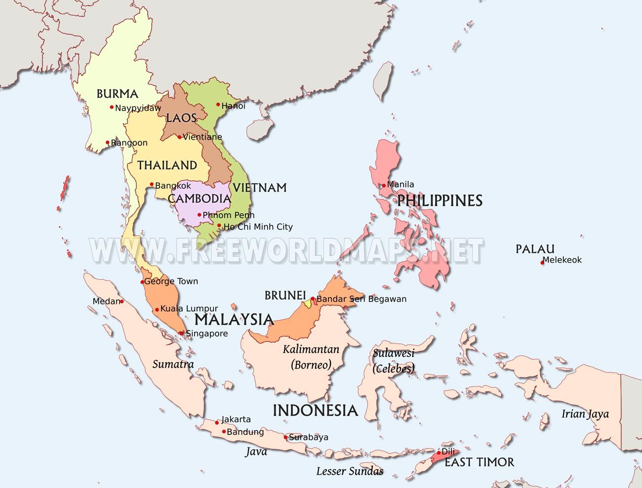 SouthEast Asia Maps SouthEast Asia Maps