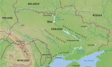 Where is Ukraine located on the World map?