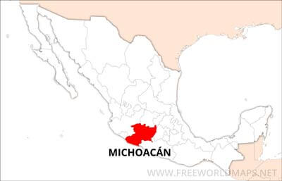 Michoacán Map